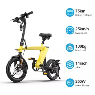 Cina Naviga senza sforzo nella città con la nostra E-bike pieghevole a 3 velocità e la batteria rimovibile in vendita