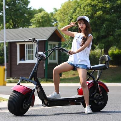 Cina Unisex Citycoco 2 ruote scooter elettrico con tecnologia digitale applicabile in vendita