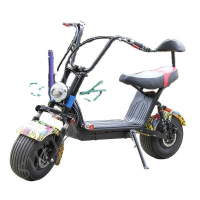 China Opvouwbare Citycoco Fat Tire Scooter 800W Motor Power Steel Frame Mini Scooter voor kinderen Te koop