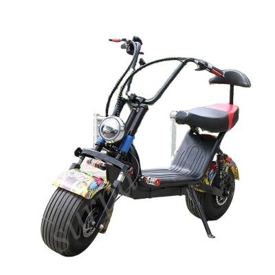 China Opvouwbare Citycoco Fat Tire Scooter 800W Motor Power Steel Frame Mini Scooter voor kinderen Te koop