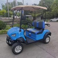 China 1-2 Seats DOT Electric Golf Carts with DOT Certification and Front LED Headlight for sale