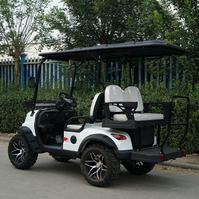 Cina Iconico design del carrello da golf elettrico con capacità di gradimento 20-25° e velocità massima ≤30Km/h in vendita