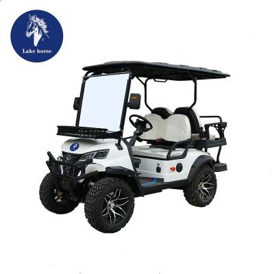 China Lake Horse Golf Buggy 2 Seater Electric Tour Car with 150-200mm Grand Clearance for sale