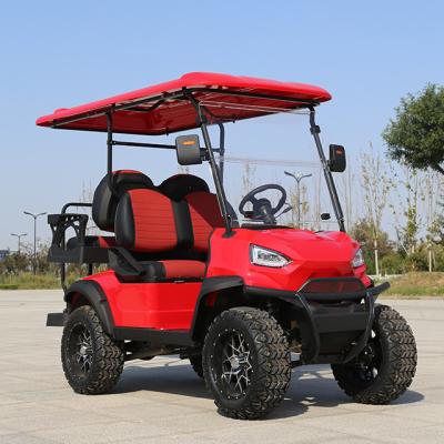 Cina 2 posti Electric Golf Buggy con faro LED frontale e velocità massima di 20-30 km/h in vendita