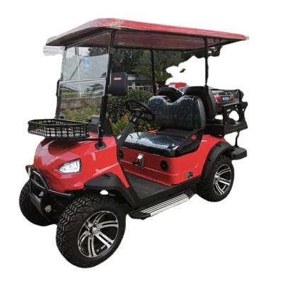 China Elektrische auto-oplader Lake Horse Golf Cart Tour Auto 2 zitplaatsen Go Kart Curb Gewicht 500 kg Te koop