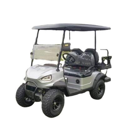 China Elektrische golfkar met 2 zitplaatsen met een afstroomvermogen van 20-25° en elektrisch laadapparaat Te koop