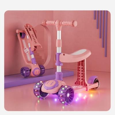 Cina Scooter per bambini pieghevole e ad emissioni luminose in Europa in vendita