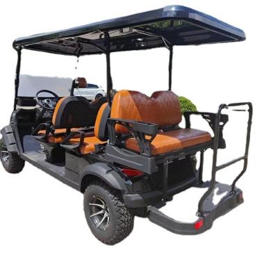Cina Autobus elettrico UTV Cargo Box Tour con sedile a disco anteriore e freno a tamburo posteriore 5-6 in vendita