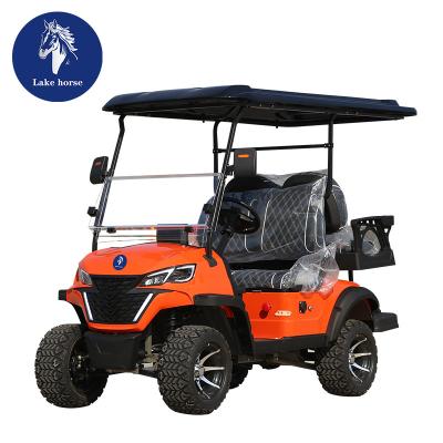 China Elektrische golfkar met een minimale afstand van 150-200 mm en een maximale snelheid van 20-30 km/u Te koop