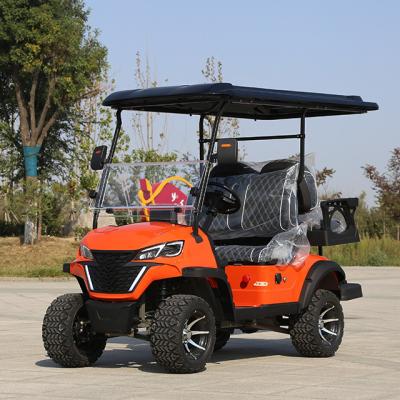 China Elektrische golfkar met een minimale afstand van 150-200 mm en een maximale snelheid van 20-30 km/u Te koop