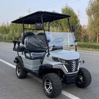 China Carrinhos de golfe elétricos off-road de 4 a 6 lugares com bateria de chumbo/lítio de 100Ah/120Ah/150Ah à venda