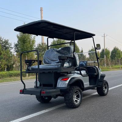 China Carrinhos de golfe elétricos off-road de 4 a 6 lugares com bateria de chumbo/lítio de 100Ah/120Ah/150Ah à venda