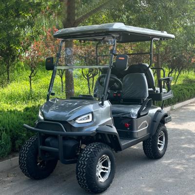 中国 6人座電動ゴルフカー オフロードゴルフバギー 最低空隙150-200mm 販売のため