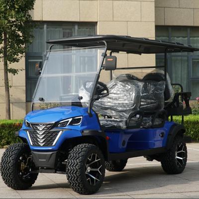Cina Carro da golf off-road a 6 posti con carrozza a coda stazionaria CE approvato in vendita