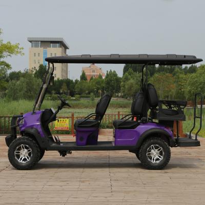 Cina Aggiornate i vostri tour di golf con batterie agli ioni di litio 6 posti di lusso Icon Golf Carts in vendita