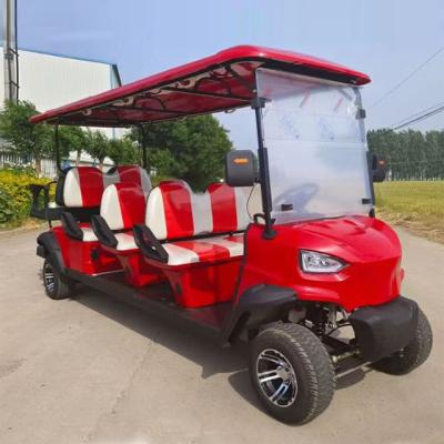 China Luxe 6 2 zitplaatsen golfwagen elektrisch voertuig van Chinese fabrikanten Te koop