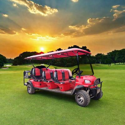 China Luxe 6 2 zitplaatsen golfwagen elektrisch voertuig van Chinese fabrikanten Te koop