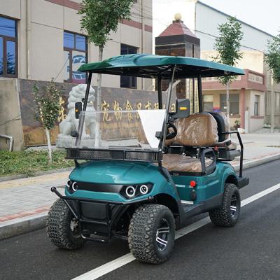 中国 5代目の電気ゴルフカート 2 2 座席と前盤後ドラムブレーキシステム 販売のため