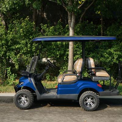 Cina Golfcar elettrico a 4 posti con tempo di ricarica da 7 a 9 ore e distanza minima da terra da 150 a 200 mm in vendita