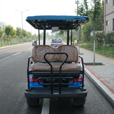 Cina Golfcar elettrico a 4 posti con tempo di ricarica da 7 a 9 ore e distanza minima da terra da 150 a 200 mm in vendita