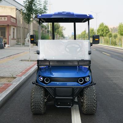 Cina Golfcar elettrico a 4 posti con tempo di ricarica da 7 a 9 ore e distanza minima da terra da 150 a 200 mm in vendita