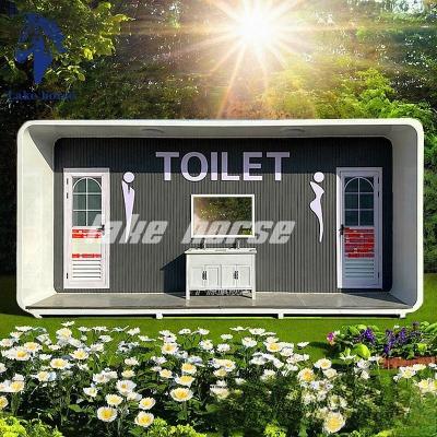 China Upgrade Your Food Van Business with a 4.2m Eco-Friendly Outdoor Shower Room on Wheels for sale