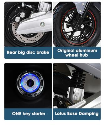 Cina 2023 Streetbikes Motocicletta 12000w Scooter elettrico con controller brushless intelligente in vendita