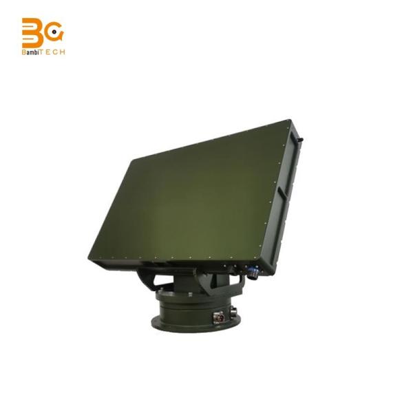 Quality One-dimensional active phased array Ku-band radar with short-range low-altitude for sale