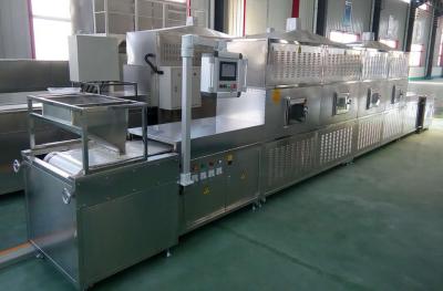 China Microwave Tunnel Type Tenebrio Molitor Drying and Puffing Equipment LD1927 for sale