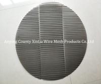 China Stainless Steel Wire Wrapped Screen Panel V Wire 2.5x4mm Slot 0.1-50mm for Water Treatment Filtration for sale