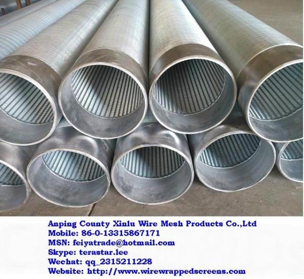 Quality JOHNSON WIRE SCREEN / WEDGE WIRE JOHNSON SCREENS / V WIRE JOHNSON WELL SCREENS / WIRE WRAPPED WELL SCREENS for sale
