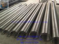 China Continuous Slot Screens Wedge Wire Filter Tubes 25 Micron 19mm Diameter for sale