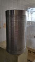 China Stainless Steel 304 Wedge Wire Screen Tube for Water Well Drilling 2 Inch for sale