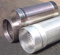 China V Wire Slot Tube Wedge Wire Screen 0.02mm Slot Stainless Steel Filter for sale