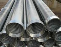 China Johnson Wedge Wire Screen for Water Well Drilling 6000mm Length Single Piece for sale