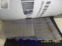China Stainless Steel Profile Wire Slot Panel 1.0mm Slot for Hydroelectric Screening for sale