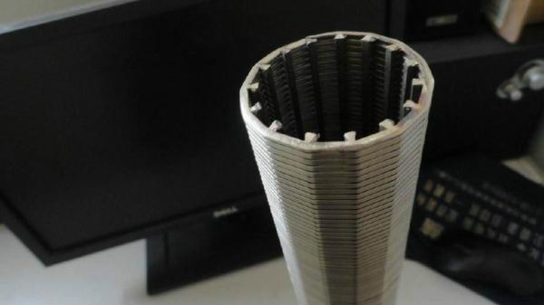 Quality low carbon galvanized Water Well Screens for sale