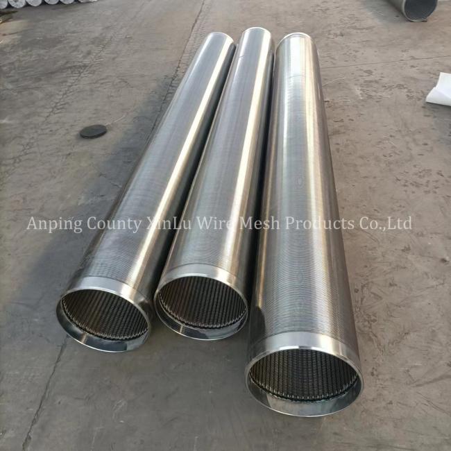 273mm 10-3/4" Water Well Screen Pipe With Wedge Wire Wrapped Continuous Slot