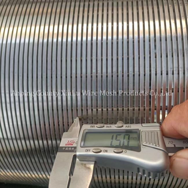 273mm 10-3/4" Water Well Screen Pipe With Wedge Wire Wrapped Continuous Slot