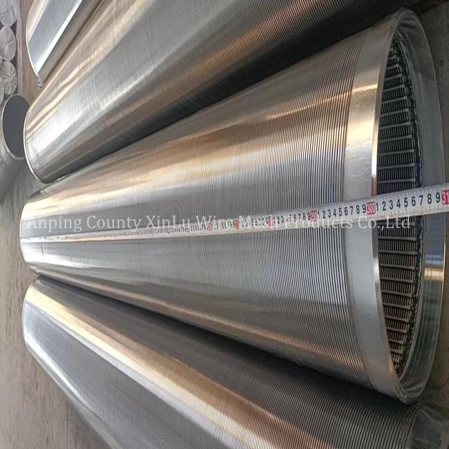 273mm 10-3/4" Water Well Screen Pipe With Wedge Wire Wrapped Continuous Slot