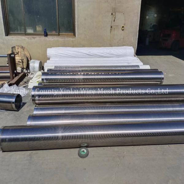Quality Wedge Wire Water Pump Drilling Johnson Screen Pipe for DeepWell Sand Control for sale