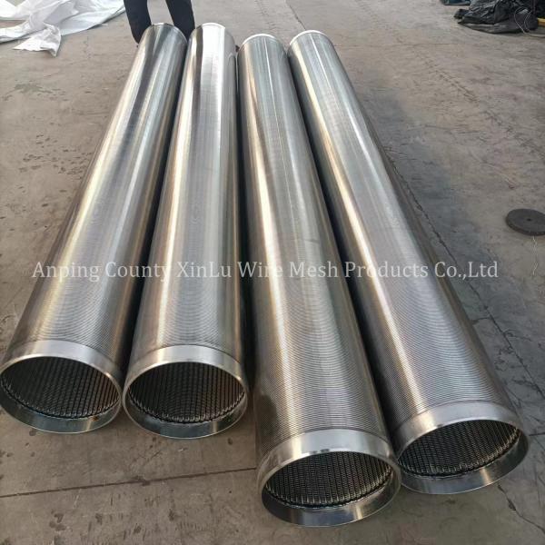 Quality Johnson Wire Water Well Screen Pipe for Different Groundwater Sources for sale