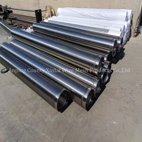Quality Johnson Wire Water Well Screen Pipe for Different Groundwater Sources for sale