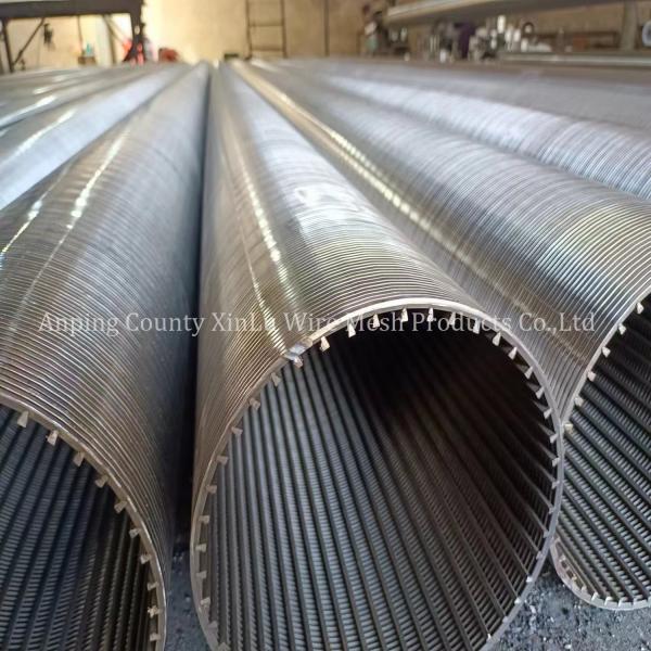 Quality RECHARGE FILTER JOHNSON STRAINER PIPE WELL SCREENS FROM XINLU METAL WIRE MESH for sale