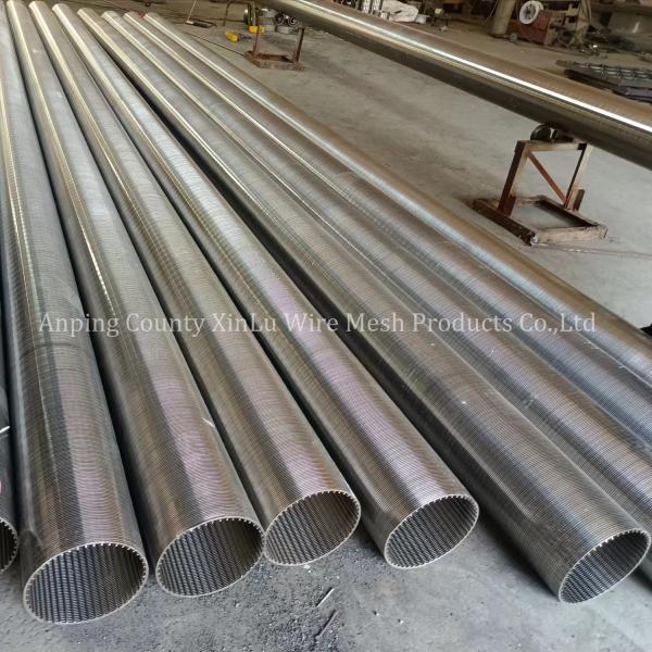 Quality RECHARGE FILTER JOHNSON STRAINER PIPE WELL SCREENS FROM XINLU METAL WIRE MESH for sale