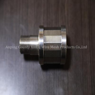 Quality Stainelss Steel Filter Johnson Screen Nozzle, Wedge Wire Wrapped Water Filter for sale
