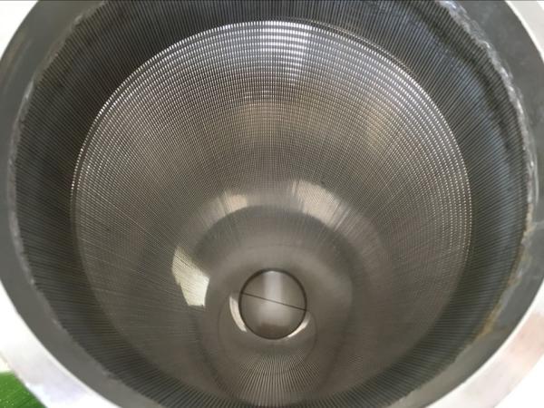 Quality Wedge Wire Cone Screen / Rotary Drum Screen / Johnson Cylindrical Filter Basket for sale