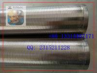 China Wedge Wire Screen Johnson Screen V Wire Filter 0.1mm Slot Precision Filtration for sale