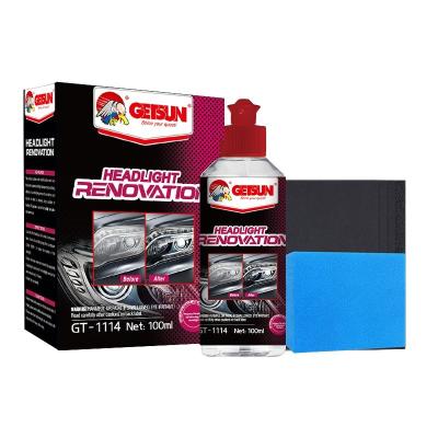 China Water Soluble Headlight Renovation Restoration Polishing Compound ODM for sale