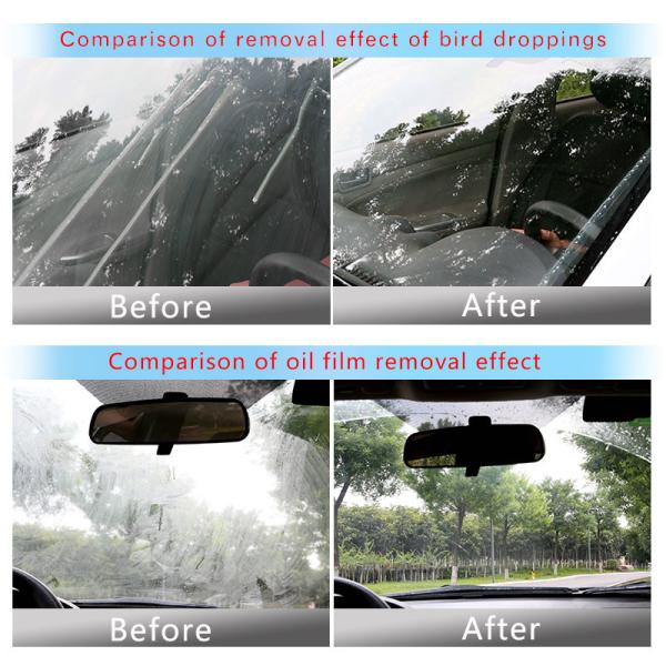 Quality Anti Freeze Car Glass Cleaner Fluid For Windshield Crystal Clear 500ml for sale
